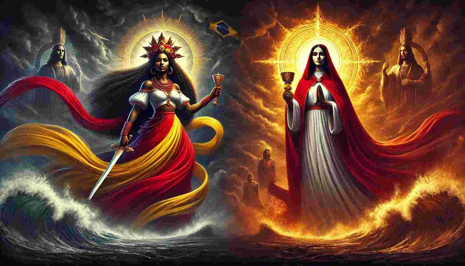 Cores de Iansã na Umbanda - Cantinho de Oxalá - 2025